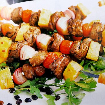 Lamb Coffee Kebab - Jules of the Kitchen