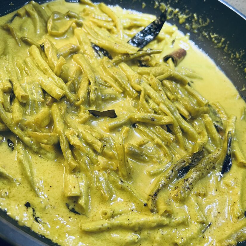 Coconut Green Beans - Jules of the Kitchen