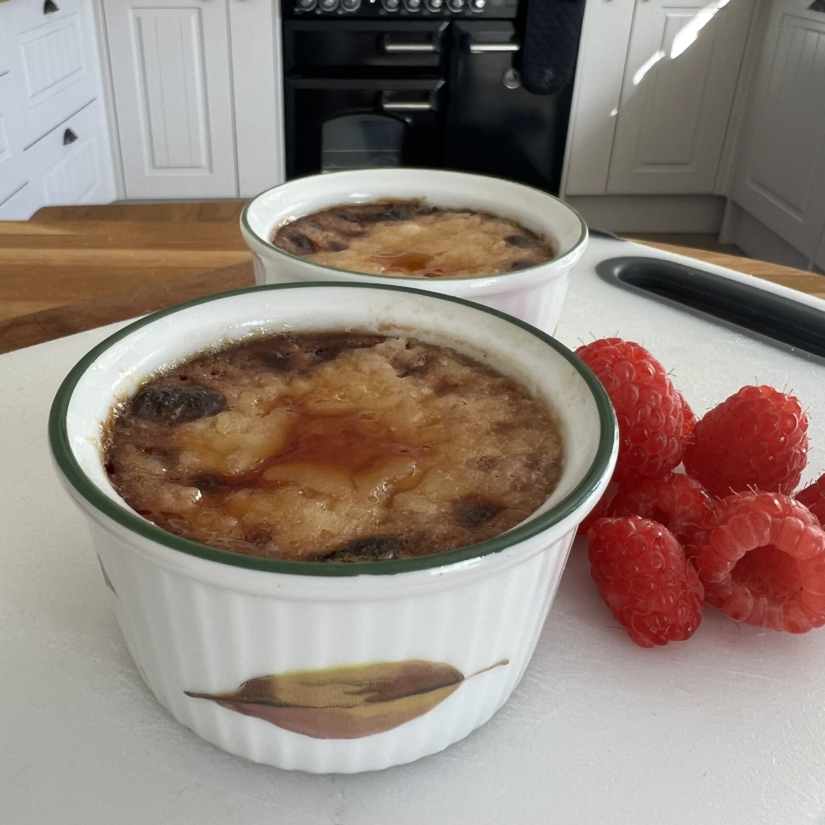Raspberry Creme Brûlée - Jules of the Kitchen